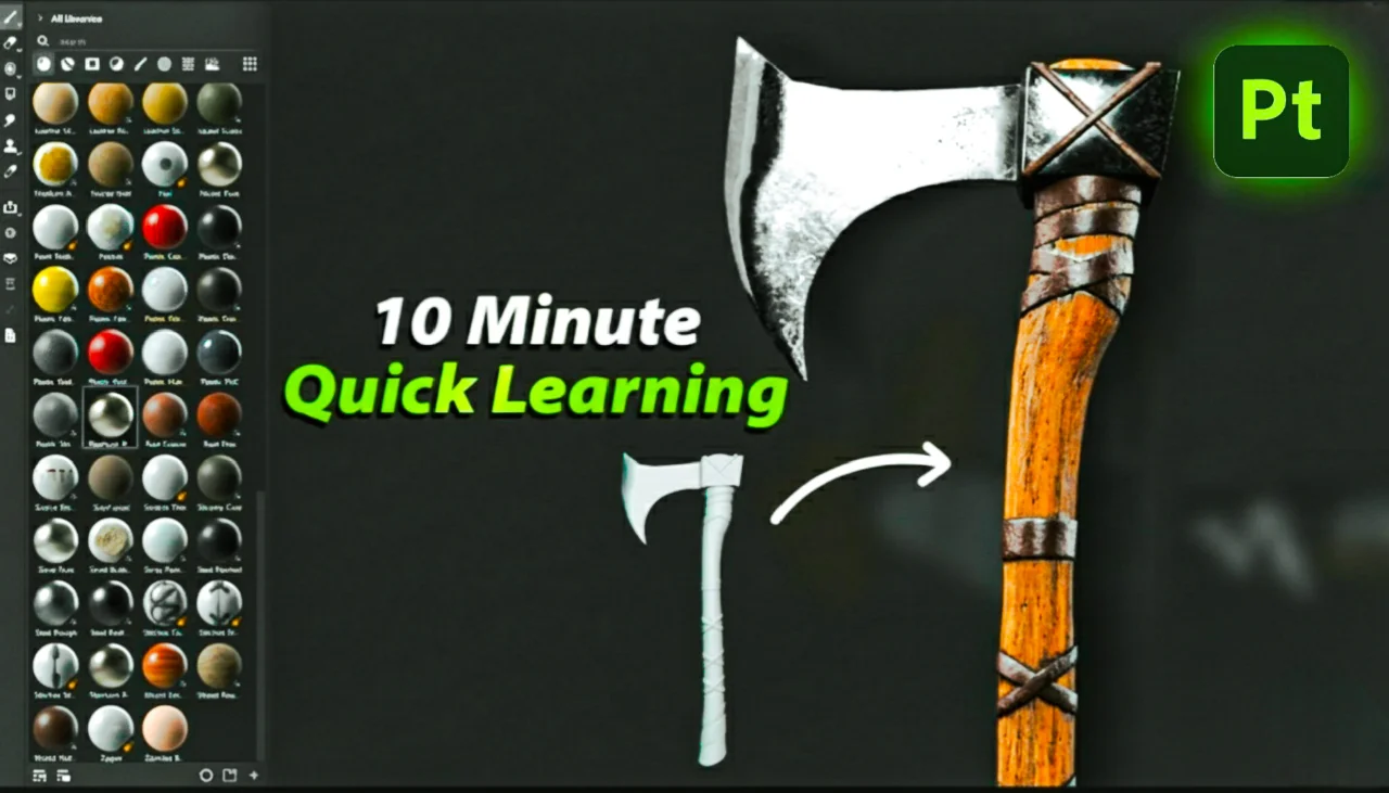 Substance Painter Tutorial for Beginner – CGHEVEN | CGHEVEN