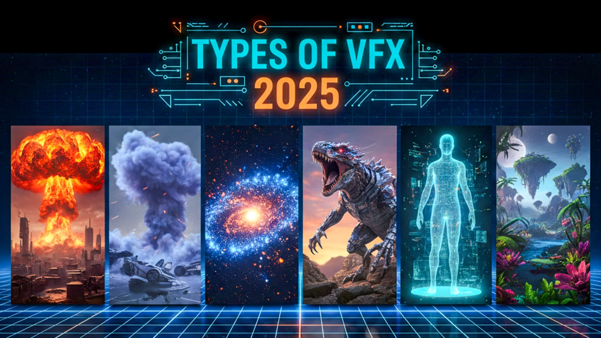 The Ultimate Guide to Different Types of VFX in 2025 – CGHEVEN | CGHEVEN