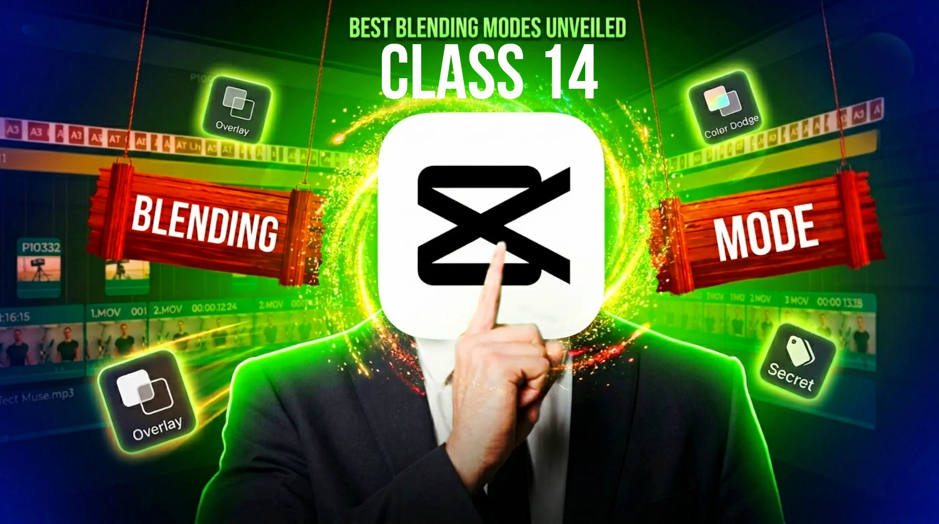 CapCut Tutorial for Beginners Class 14: Blending Mode in Capcut ...